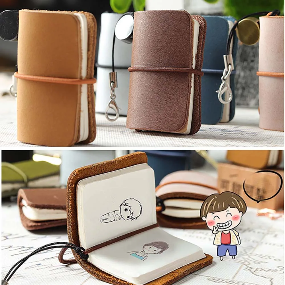 32sheets Ultra-small Mini Handbook Notebook Cute Replaceable Loose-leaf ...