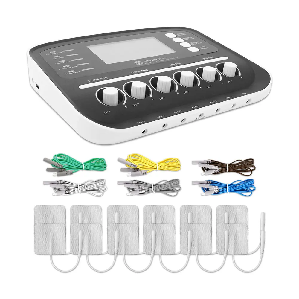 Tens-Unit-6-Output-Electroacupuncture-Acupuncture-Needle-Body-Massage ...