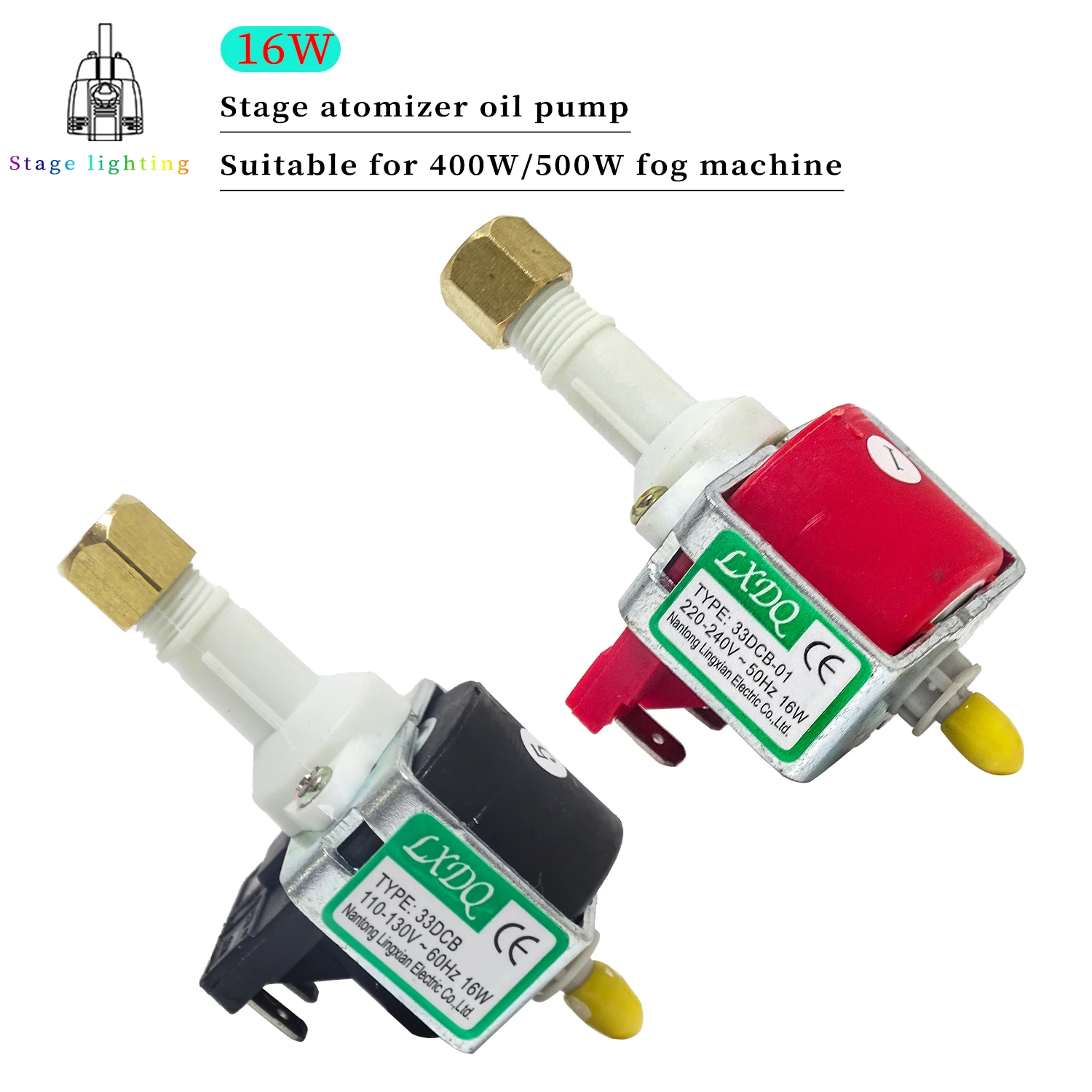 16W-33DCB-Oil-Pump-For-400W-500W-Smoke-Fog-Machine-Accessories ...