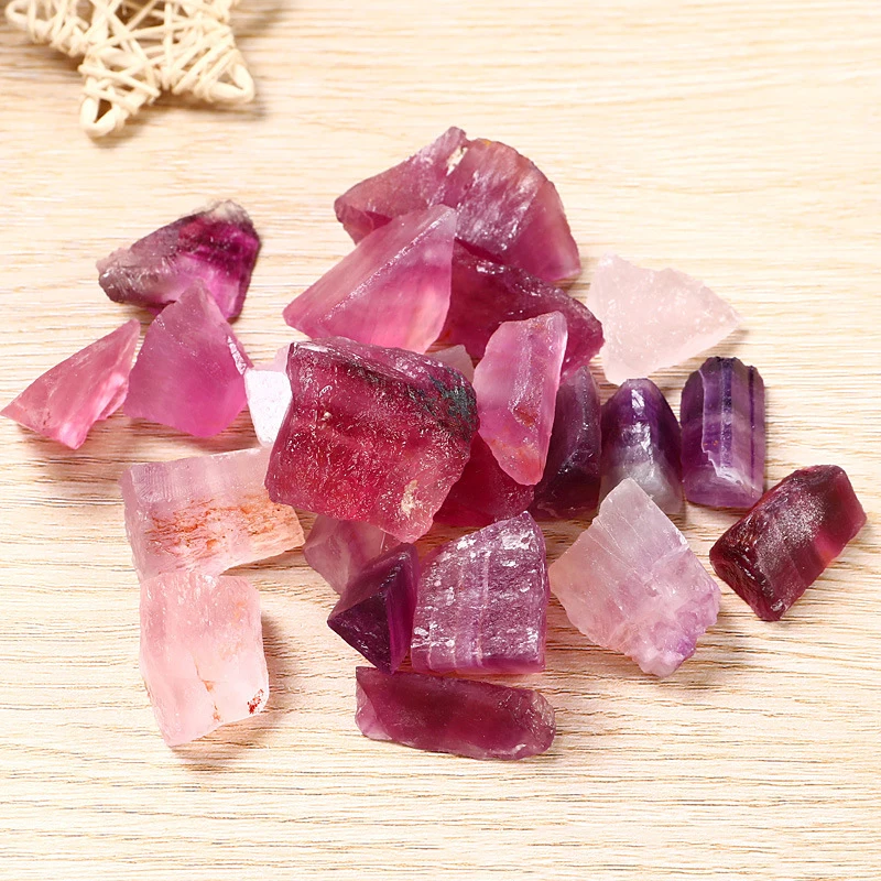 Pink Fluorite Rock