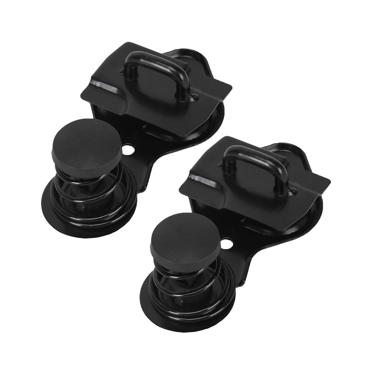 2038800460 2Pcs Car Front Bonnet Spring with Safety Lock Latch Catch ...