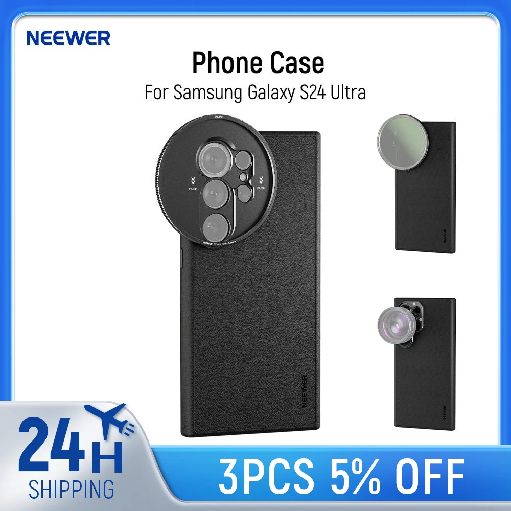 Neewer-S24-Ultra-Cage-Protective-Phone-Case-with-17mm-Lens-Mounts-67mm ...