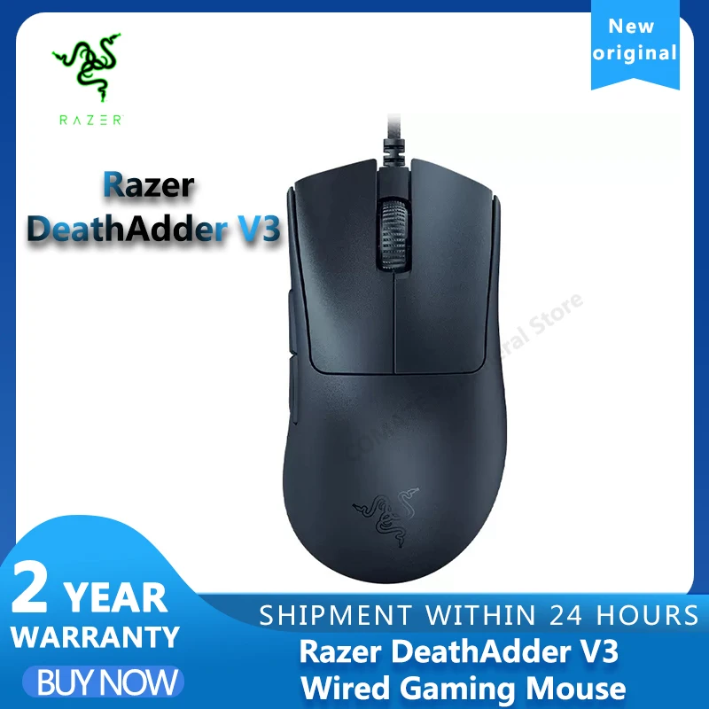 Razer-DeathAdder-V3-Wired-Gaming-Esports-Mouse-59g-Ultra-Lightweight ...