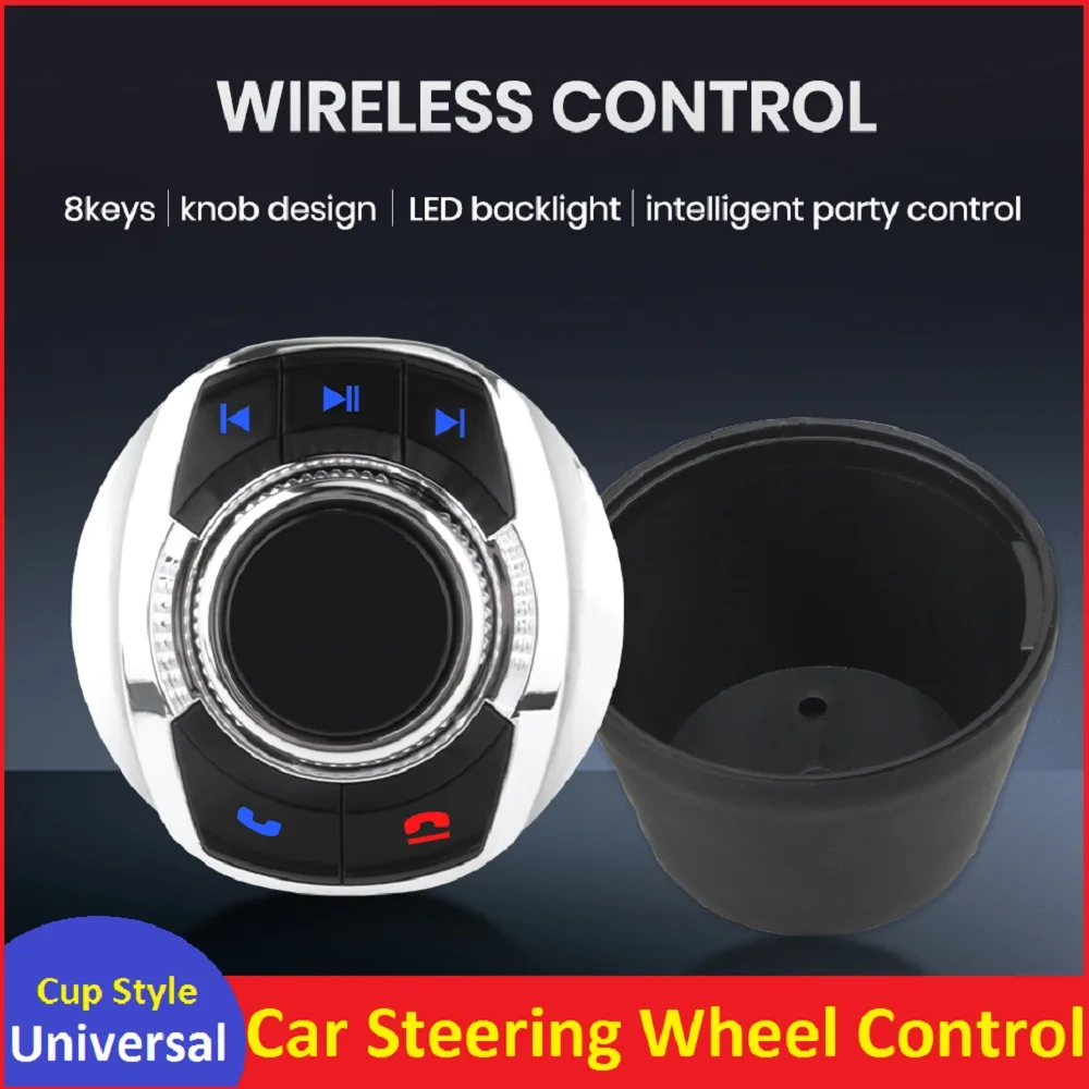 8-button-Multifunction-Wireless-Steering-Wheel-Customised-Settings ...