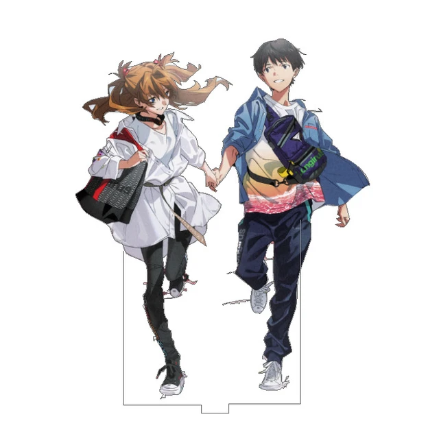 Neon Genesis Evangelion Shinji And Asuka
