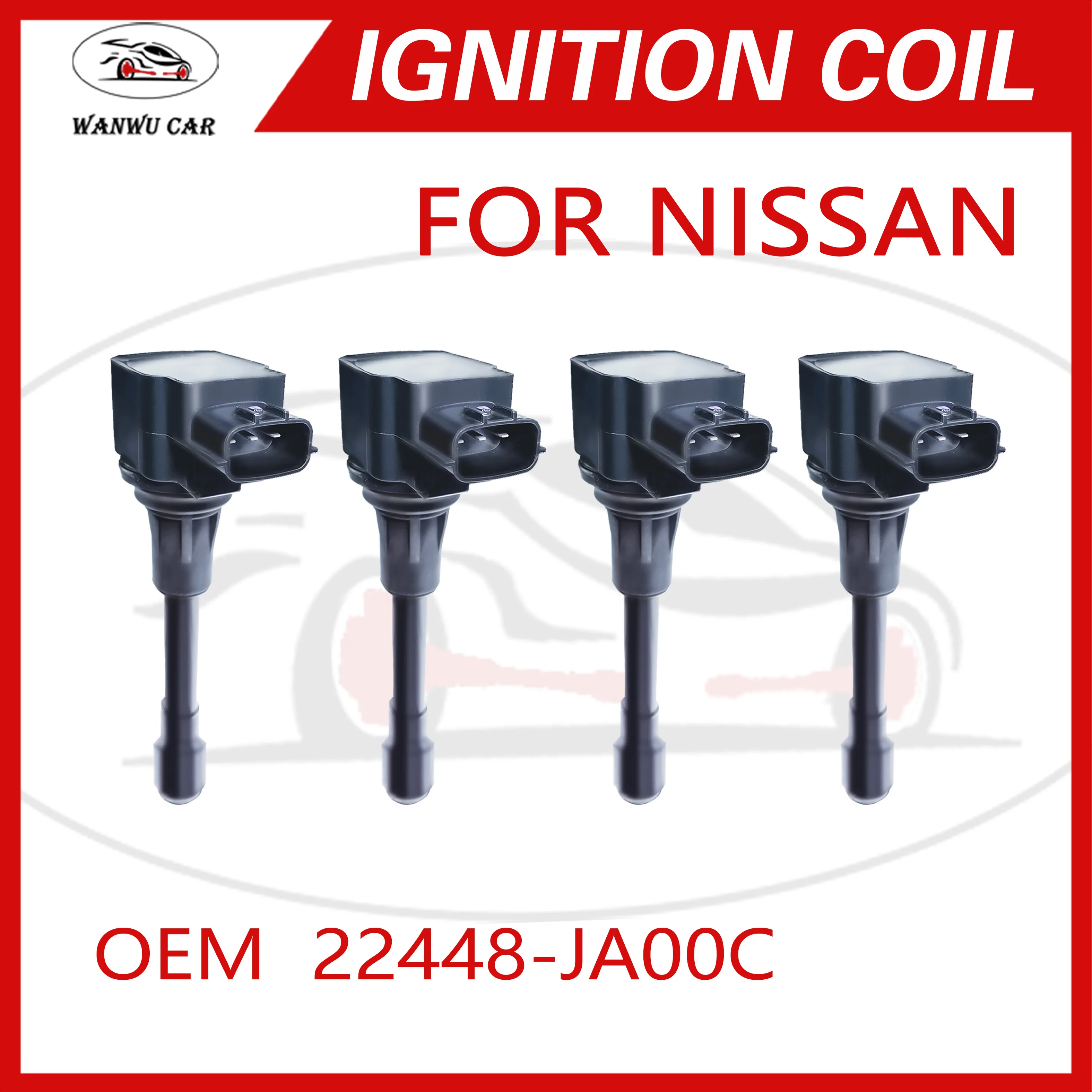 4pcs-22448-JA00C-Ignition-Coil-Igniter-Suitable-For-NISSAN-Altima-Rogue-Sentra-Versa-Infiniti ...