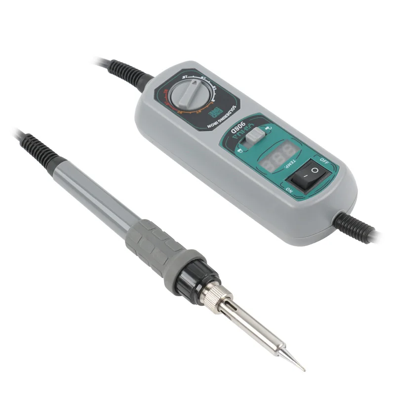 Yihua 908D 60W Led Digitális Szabályozás Forrasztható Vas Állítható Zseb Átdolgozó Javító ...