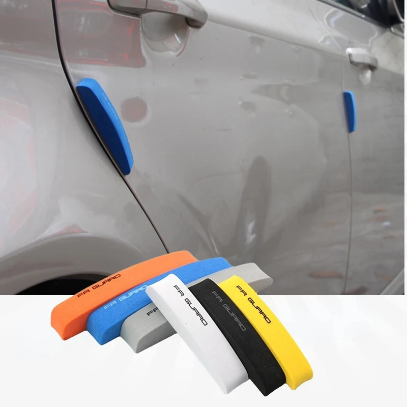 4Pcs-Car-Anti-Collision-Strip-Door-Bumper-Strips-Edge-Guards-EVA-Foam ...