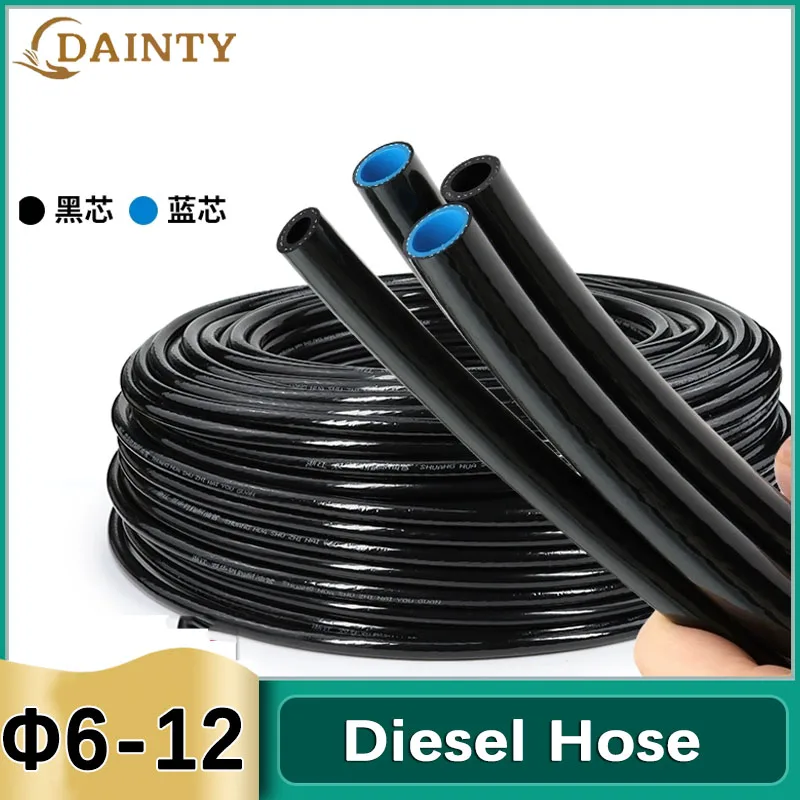 Oil-Pipe-Double-layer-Resin-Fuel-Tube-Black-Blue-Core-ID-6-12mm-Diesel ...