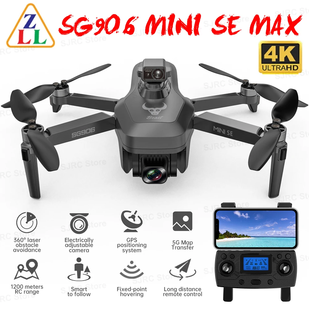 ZLL Dron SG906 Mini SE 4K Profesional con cámara HD, 5G, WiFi, con ...