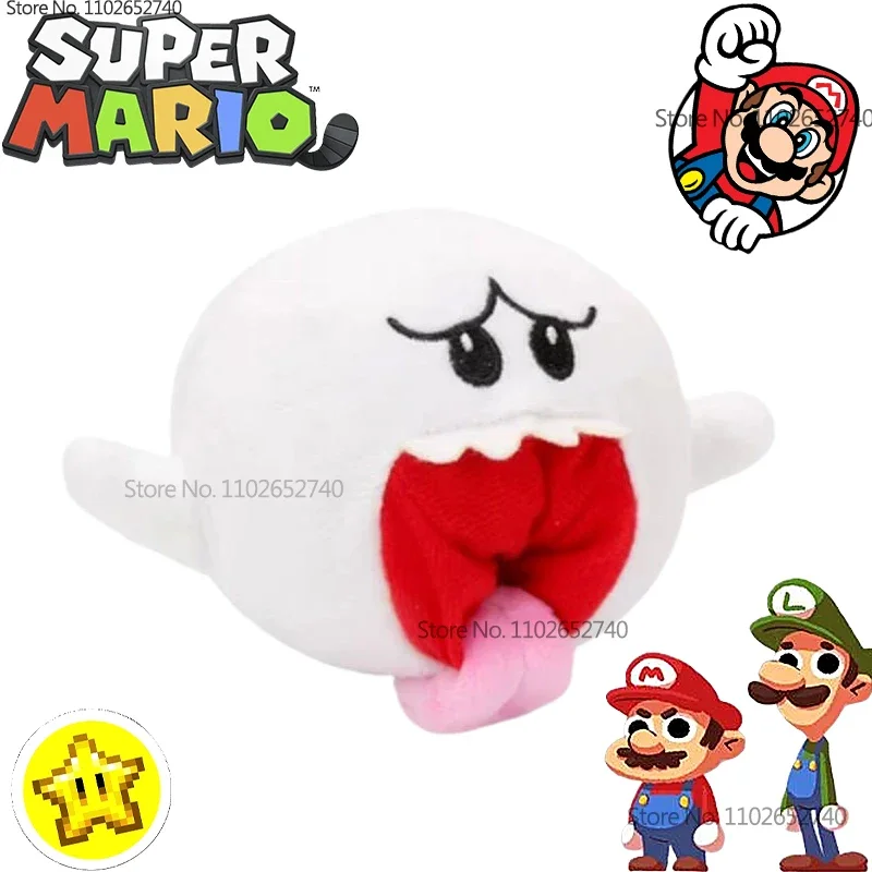 New-15CM-Super-Mario-Ghost-Plush-Stuffed-Toy-Flying-Fish-Cartoon-Cute ...