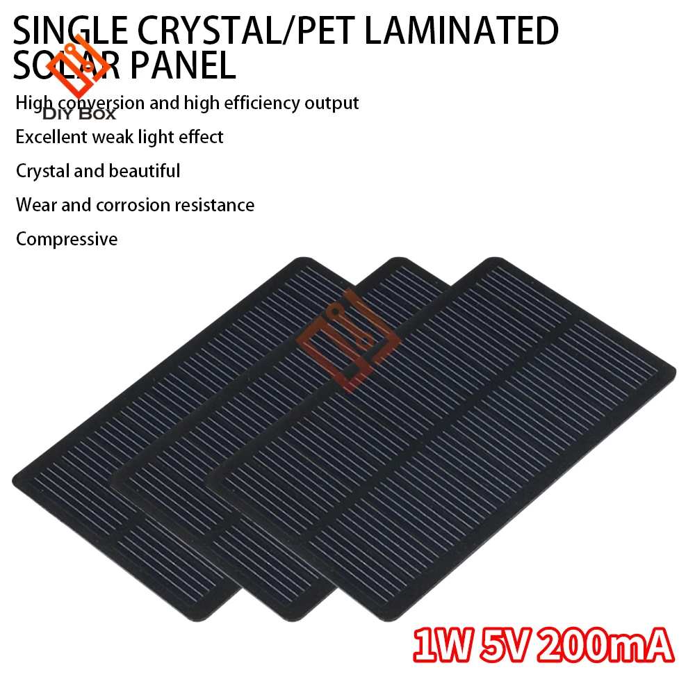 1W-5V-Solar-Panel-Electronic-DIY-Small-Solar-Panel-For-Cellular-Phone ...