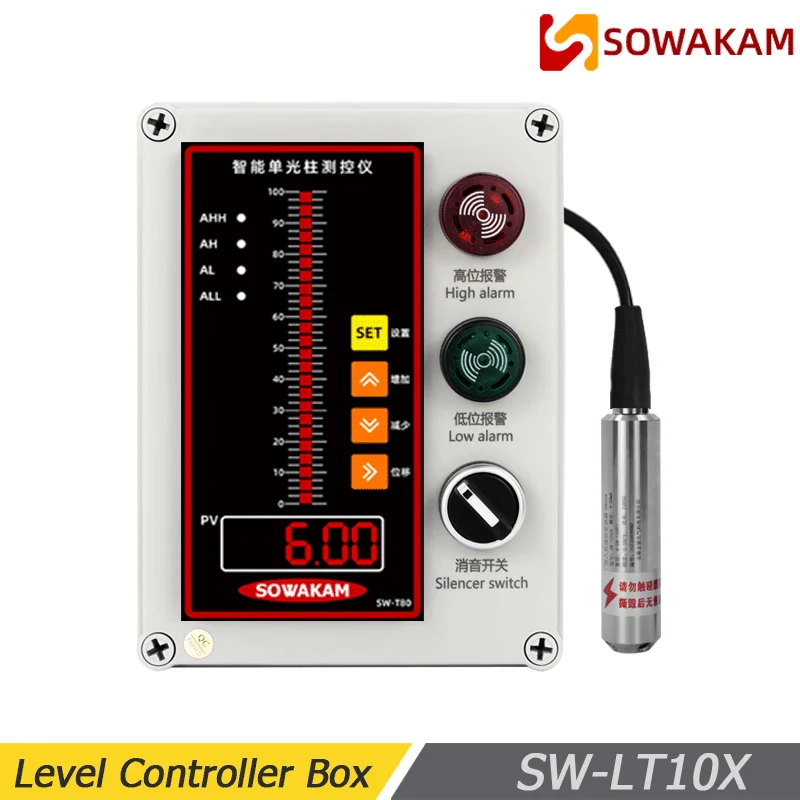 1-set-4-20MA-Output-Liquid-Oil-Water-Level-Sensor-Transmitter ...