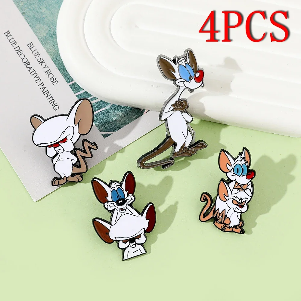 Cute-Cartoon-Pinky-Brain-Mouse-Enamel-Pins-Cute-Cartoon-TV-Movies-Pin ...
