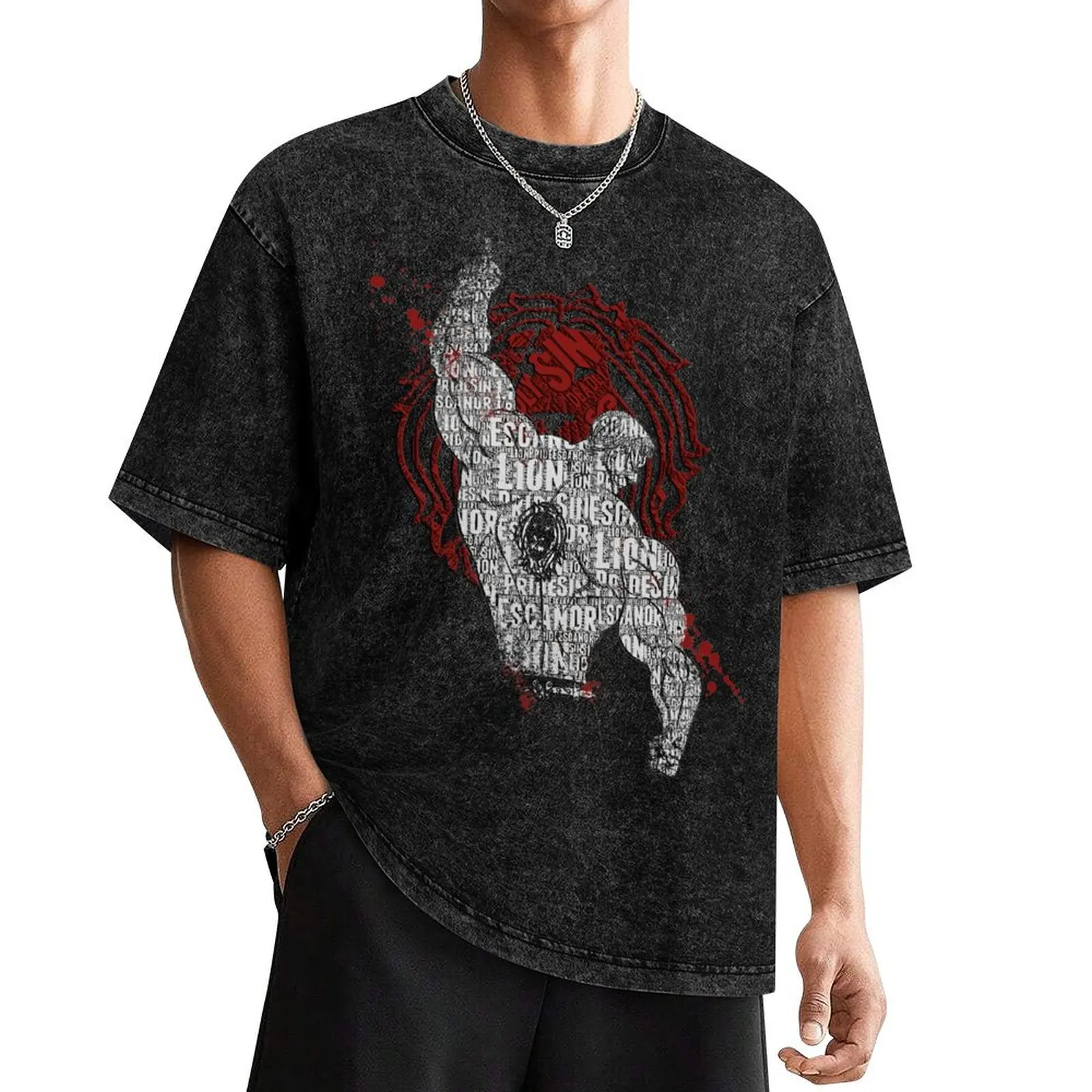 Escanor-sama-T-Shirt-plus-size-clothes-anime-figures-shirts-graphic ...