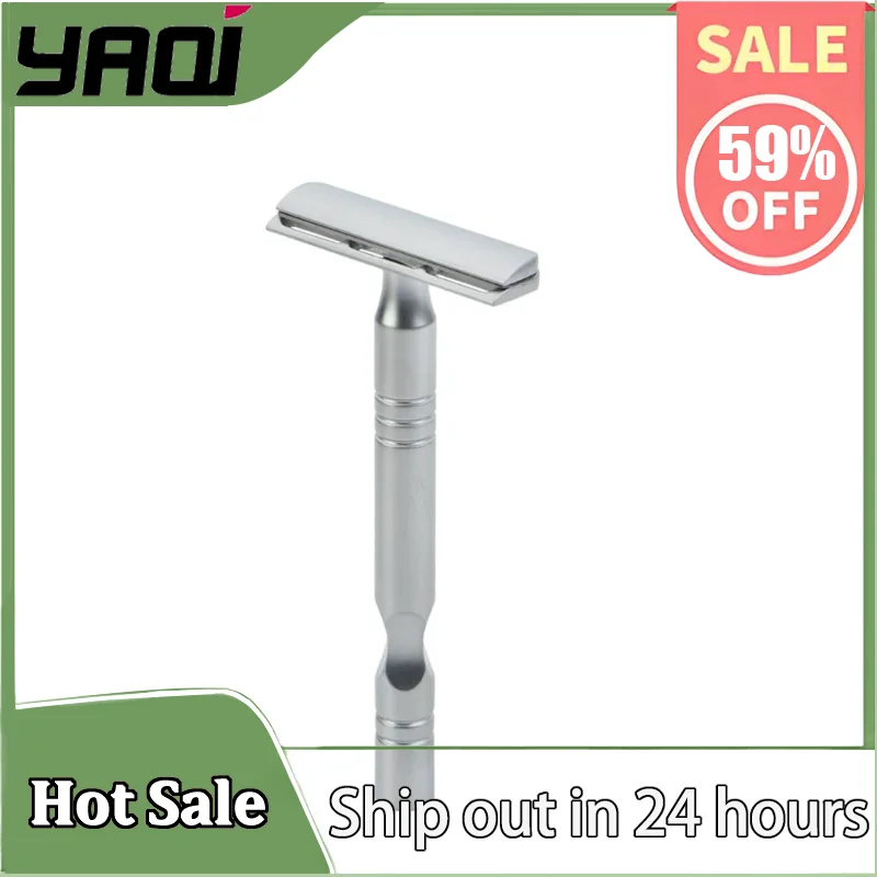 YAQI Matte Chrome Color AC Blade Excalibur Single-edged Mens Shaving ...