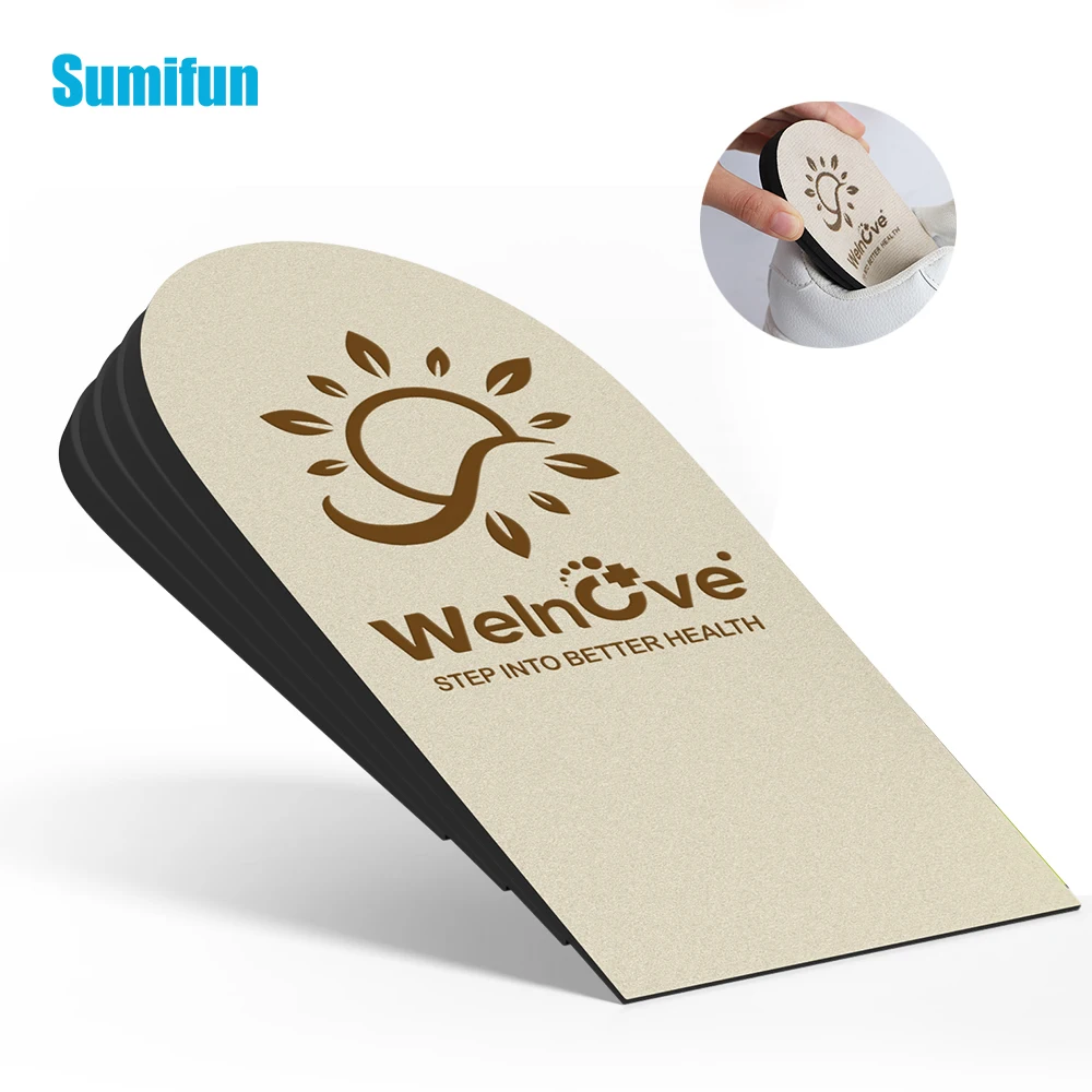 1Pcs-Four-Layer-Layered-Corrective-Insole-Adjustable-Orthopedic-Heel ...
