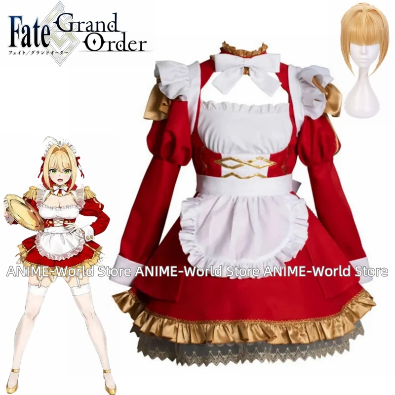Fate Grand Order Saber Nero Claudius Caesar Augustus Germanicus Maid ...