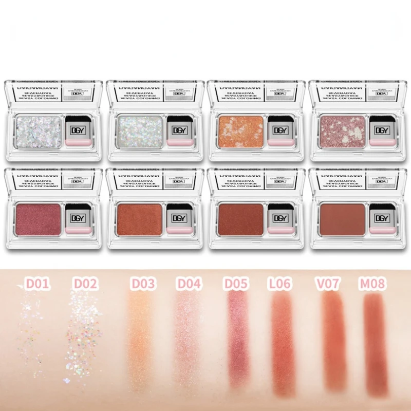 1-Box-Sequin-Monochrome-Eye-Shadow-Palette-Mashed-Potato-Eye-Glitter ...