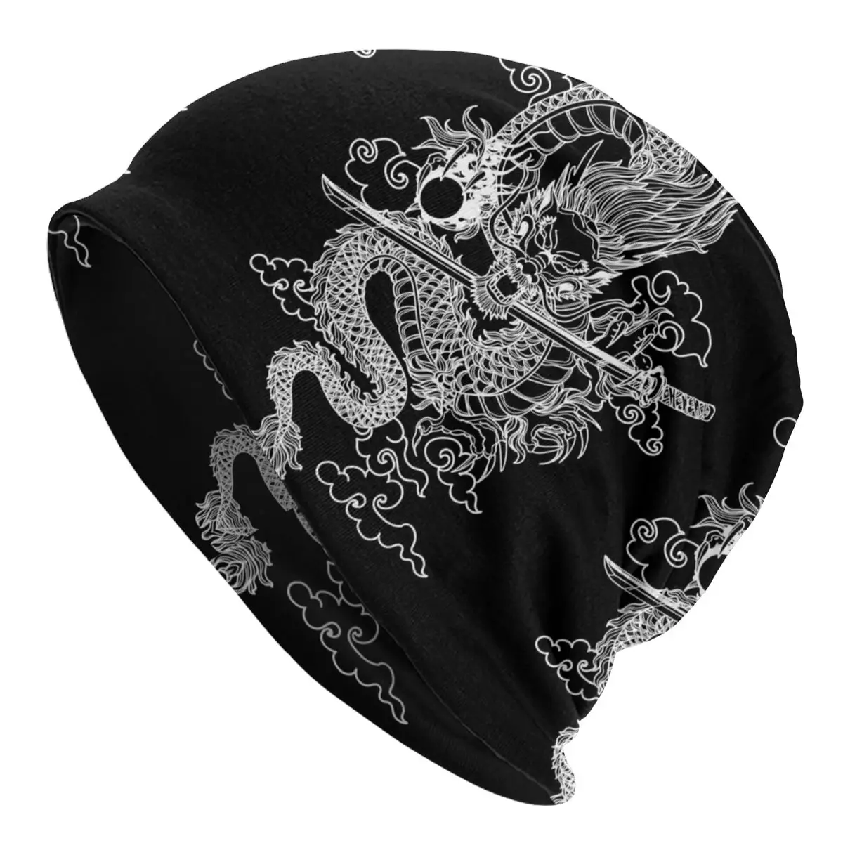Custom-Chinese-Dragon-Beanie-Bonnet-Knitting-Hats-Men-Women-Fashion ...