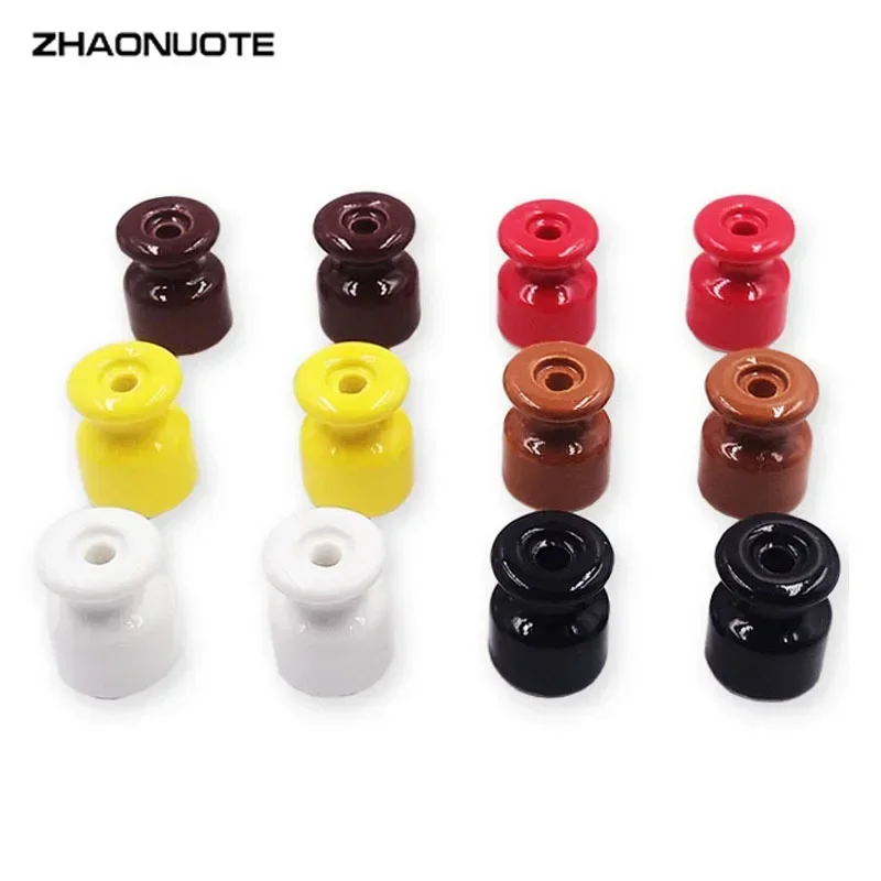 10pcs-Ceramic-Insulator-Wall-Terminals-for-Wiring-Porcelain-Insulator ...