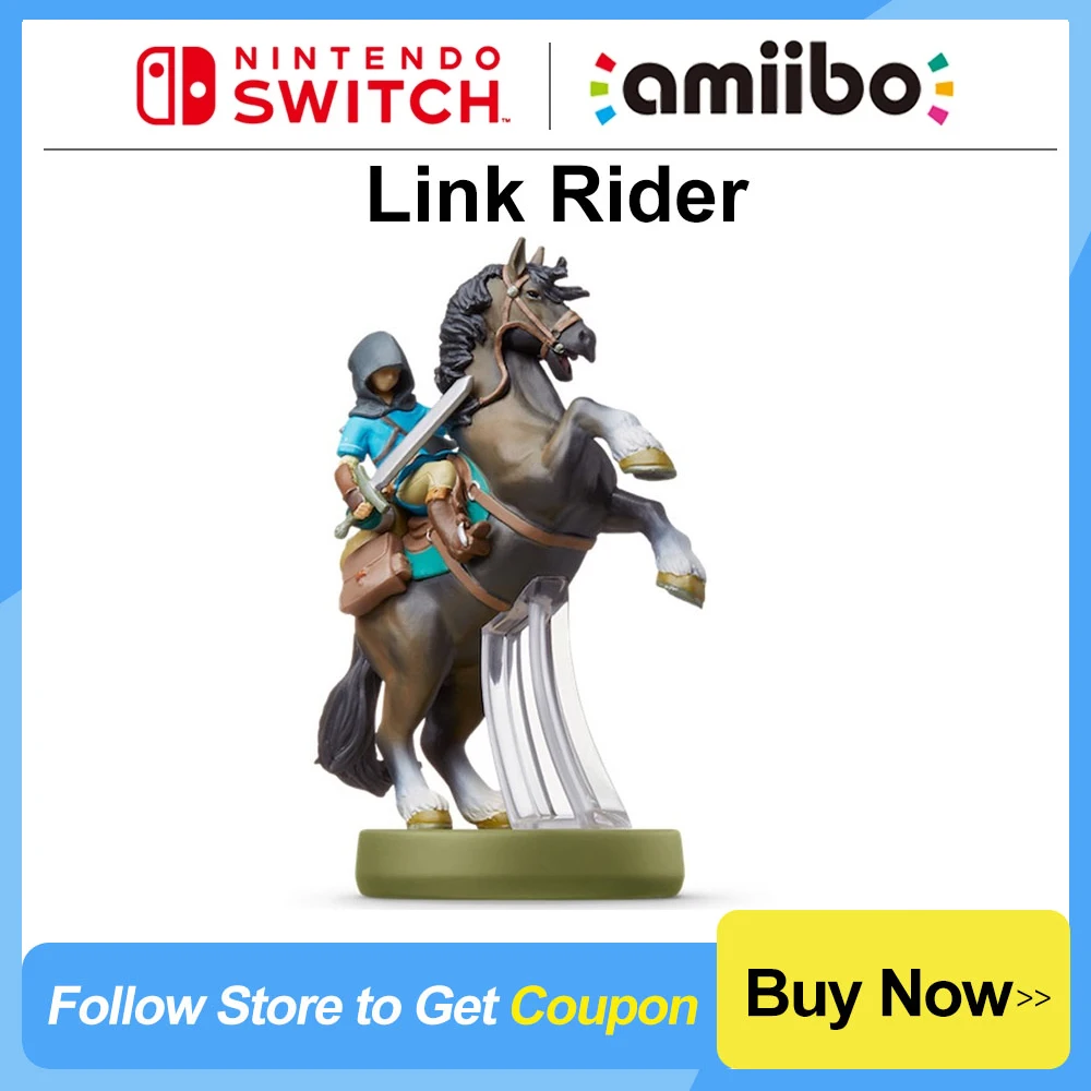 Nintendo-Switch-Amiibo-Link-Rider-The-Legend-of-Zelda-Breath-of-the ...