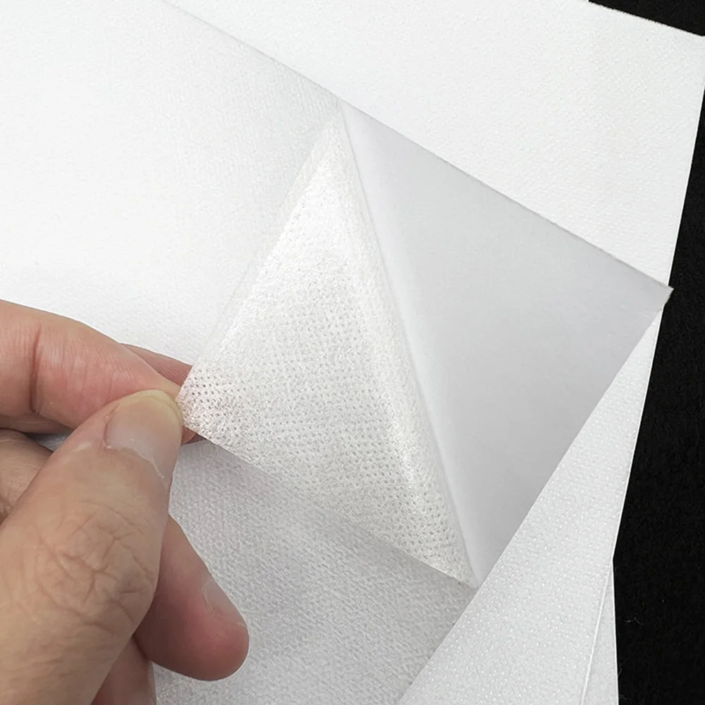 1PC 0.5 Yard Printable Water Soluble Lining Self Adhesive Embroider ...