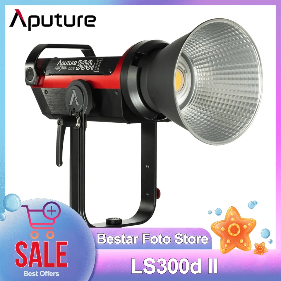 Aputure-LS300d-II-5600K-Daylight-COB-Video-Light-Bowens-Mount-LED-8 ...