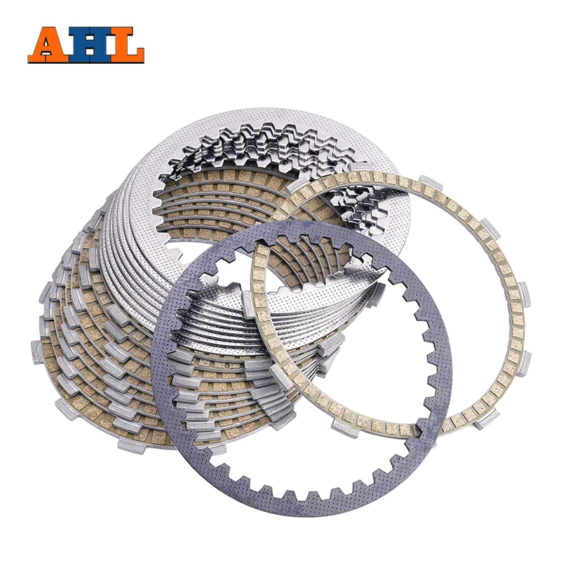 AHL-Motorcycle-Clutch-Friction-Plates-Steel-Plates-Kit-For-Harley-Ultra ...