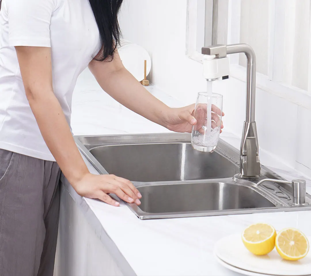 2024 Automatic Water Saver Tap Smart Faucet Sensor Infrared Water Ener ...