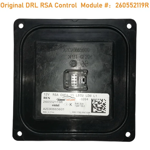 Original OEMHIDS Computer DRL RSA CMF1 15 LECU For 16 Megane Kadjar ...