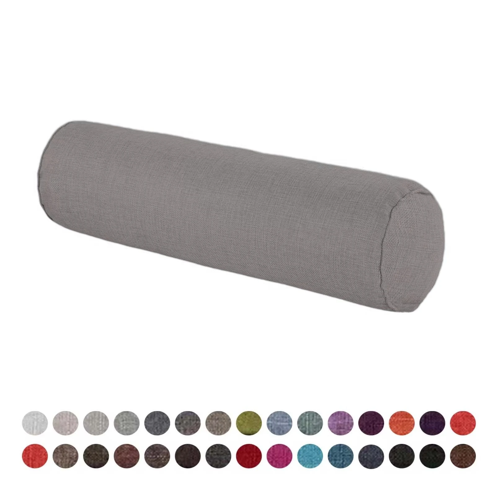 Custom-Long-Sofa-Pillow-Backrest-Cushions-Sponge-Filling-Round-Pillows ...