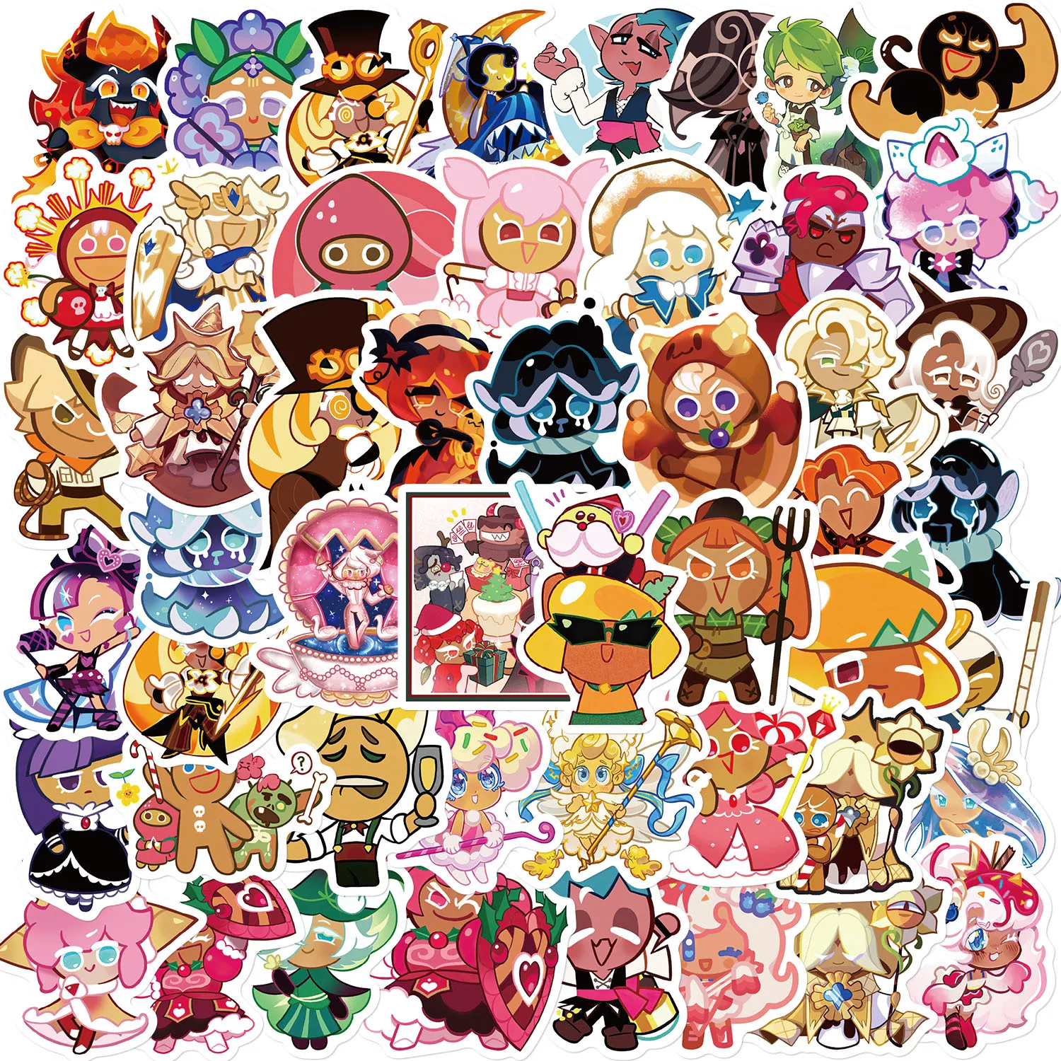 10-50PCS-Cartoon-Cute-Cookie-Run-Kingdom-Graffiti-Creative-Sticker-Toy ...