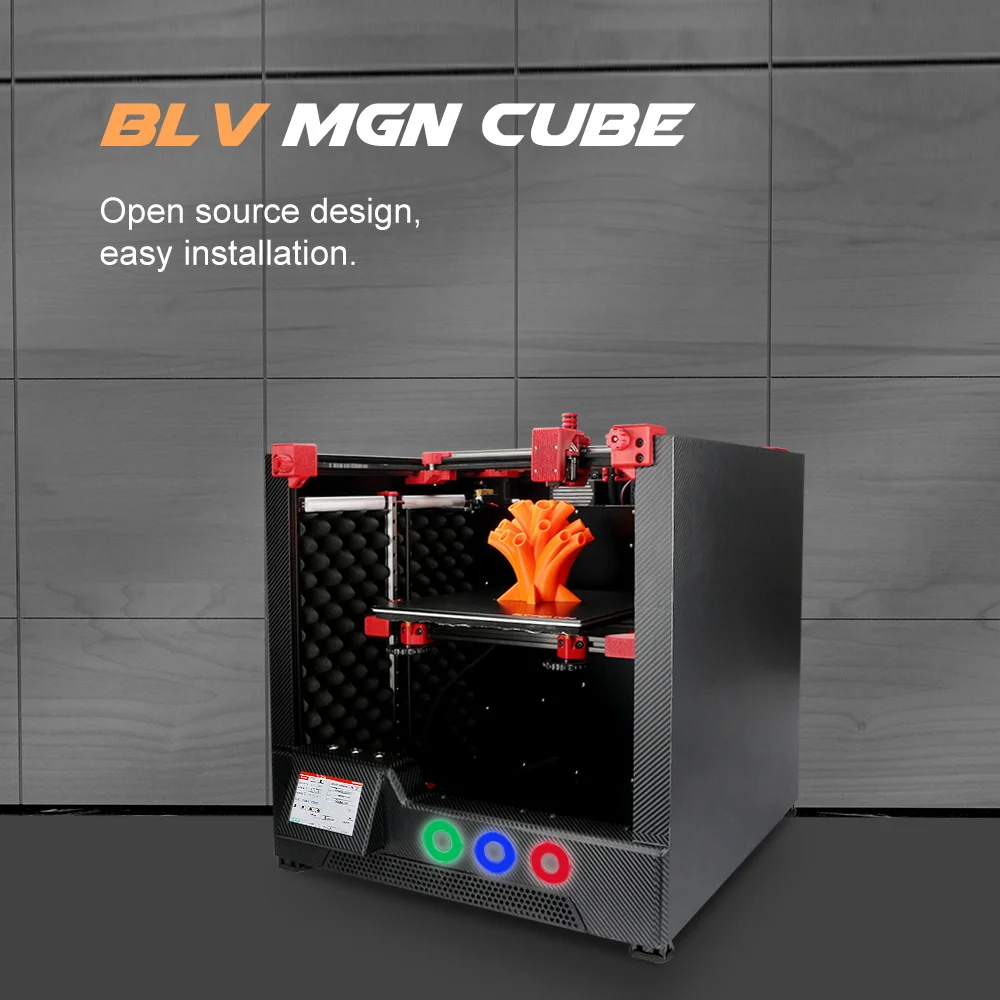 Blv Mgn Cube 3d Printer Full Kit No Including Printed Parts 365mm Z ...