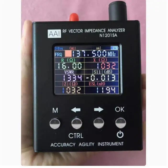 기존 AAI 정확도 민첩성 기기 N1201SA 140MHz - 2.7GHz UV RF 벡터 임피던스 ANT SWR 안테나 분석기 ...