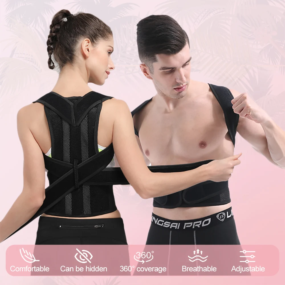 New-Back-Brace-Posture-Corrector-for-Women-and-Men-Upper-Back-Support ...