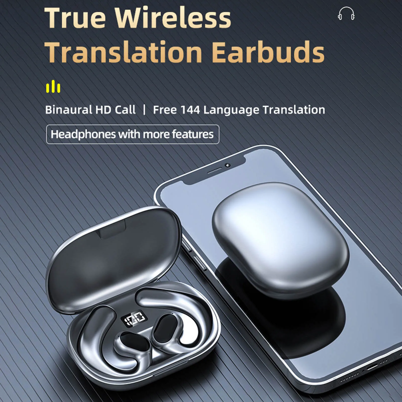 Language-Translator-Earbuds-Multifunction-Noise-Reduction-144-Kinds ...