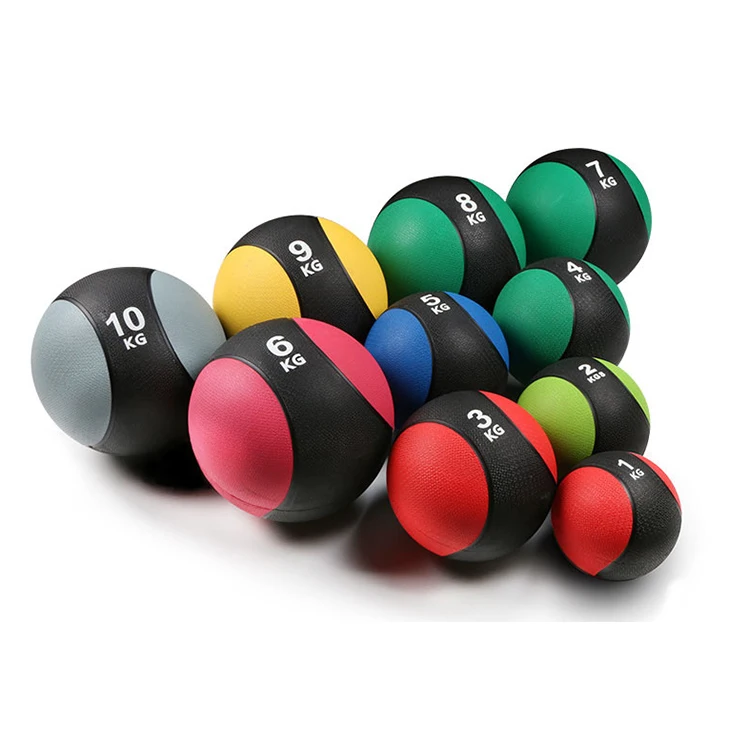 Fitness-Medicine-Ball-Weighted-Exercise-Ball-with-Textured-Grip-Fitness ...
