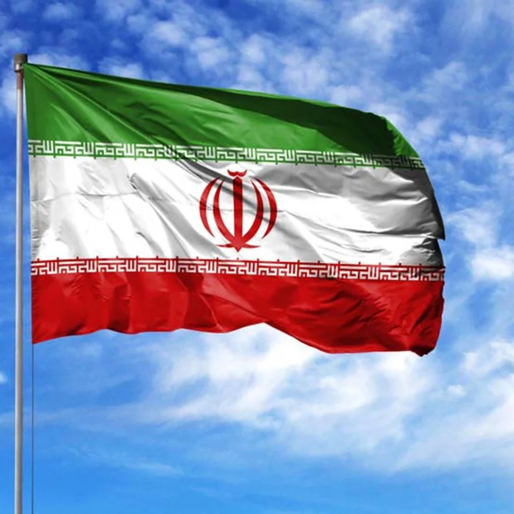 90X150cm-Iran-Flag-3x5ft-Ir-Irn-Islamic-Republic-Of-Iran-Flag-Flying ...