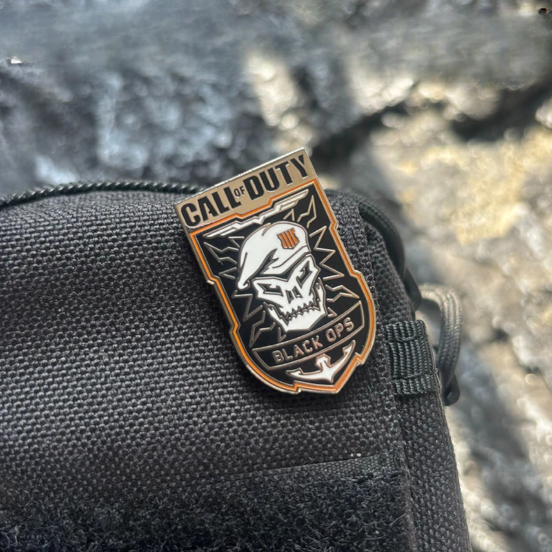 Call-Of-Duty-3D-Game-Metal-Embroidery-Patches-Morale-Badge-Tactical ...