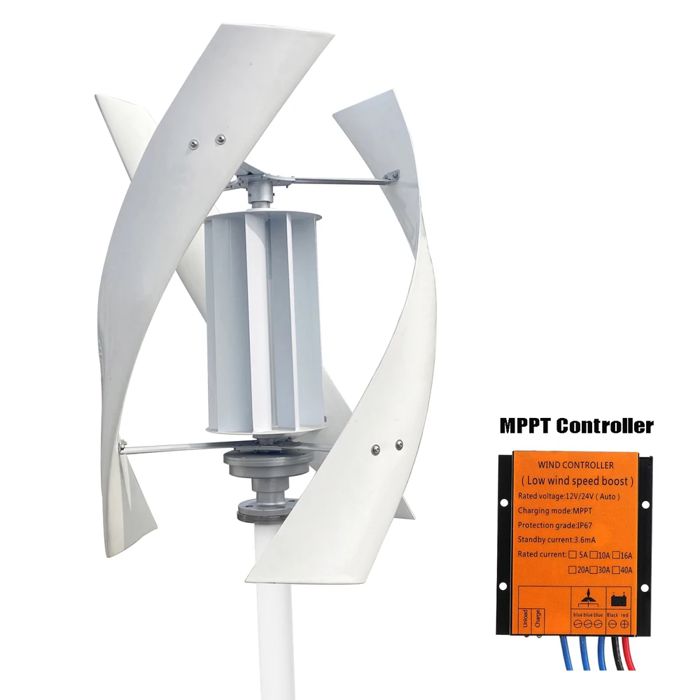 Home-Vertical-Axis-Wind-Turbine-Generator-1000W-2000W-3000W-12V-24V-48V ...