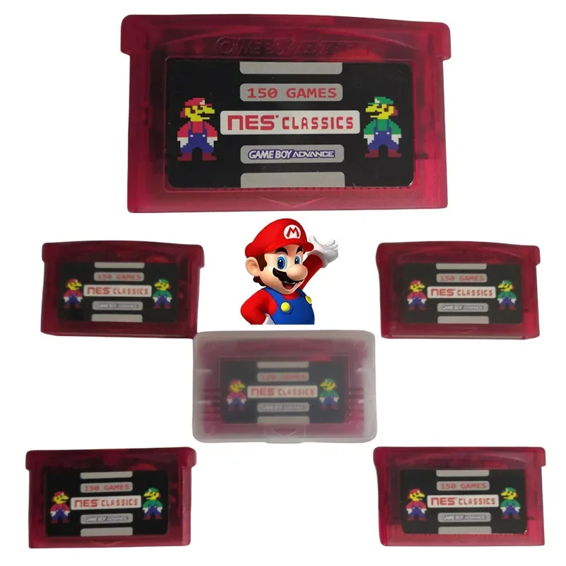 Cartucho-de-juego-Super-Mario-Bros-GBC-GBA-150-en-1-Game-Boy-Advance ...