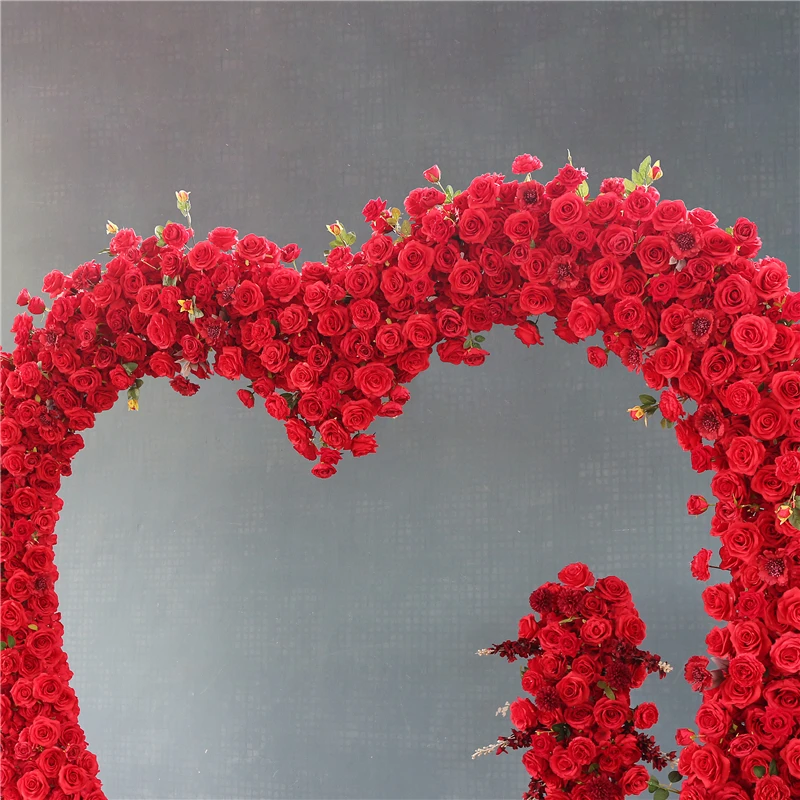 Red Roses Heart Shape