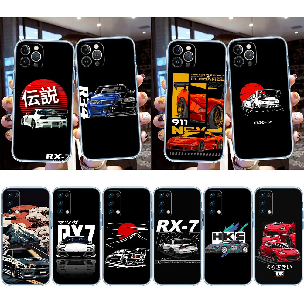 JDM Sport Car Design Phone Case for Moto G84 (T1)