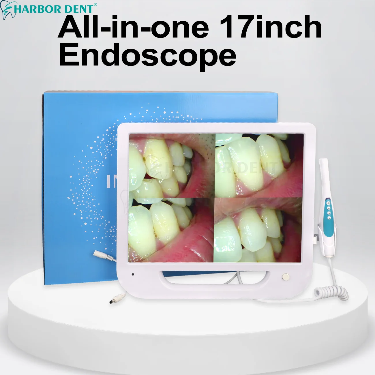 17inch LCD Screen Dental Intraoral Camera With 18 Million Pixels 6LED ...