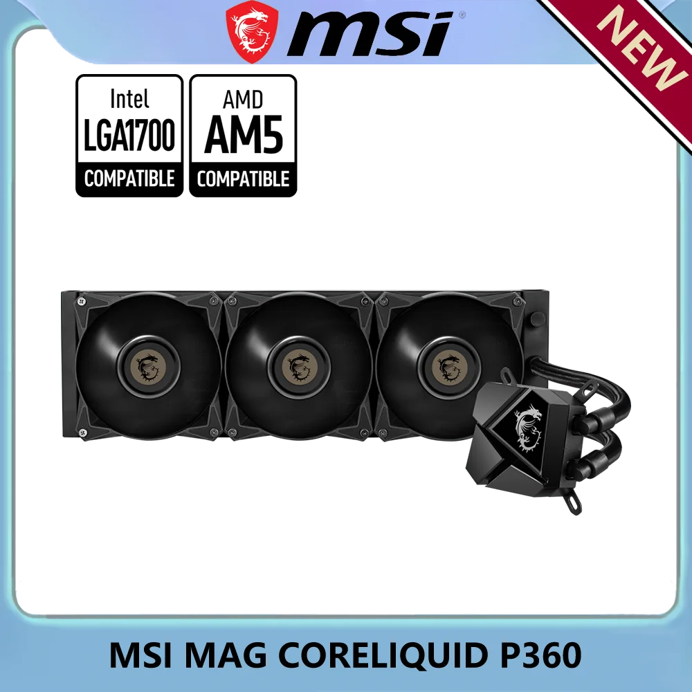 MSI MAG CORELIQUID P360 Integrated Water Cooling And Heat Dissipation ...