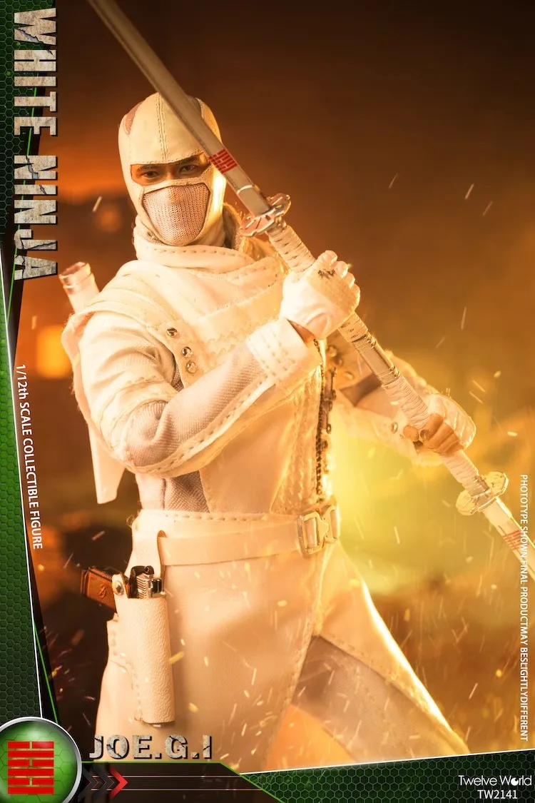 TWTOYS-TW2141-1-12-Soldier-White-Ninja-Full-Set-6-Action-Figure-Model ...