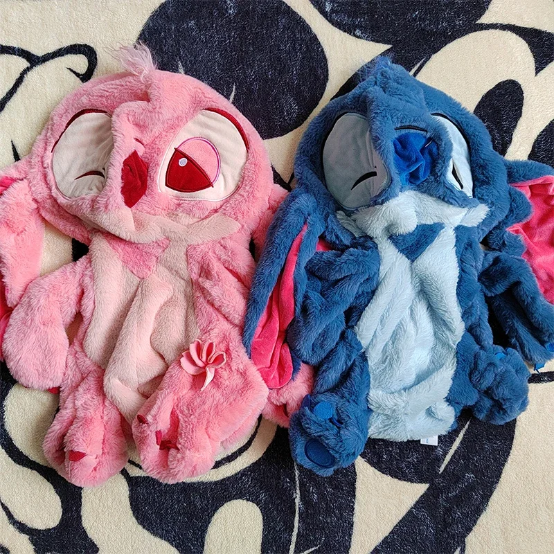 Lilo-e-Stitch-Brinquedos-de-pel-cia-Disney-boneca-Anime-Pink-Big-Stich ...