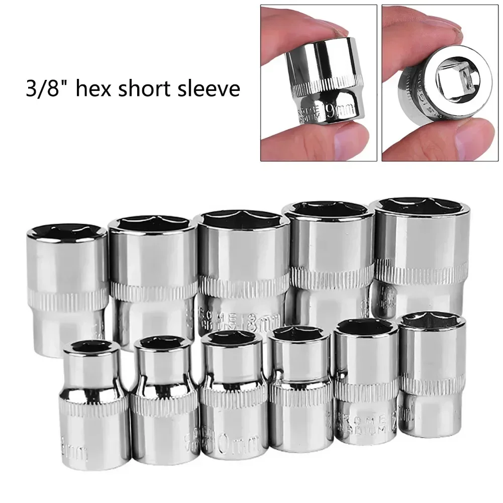 3-8-Head-Square-Drive-Ratchet-Wrench-Socket-Hex-Keys-Socket-Bits-Metric ...