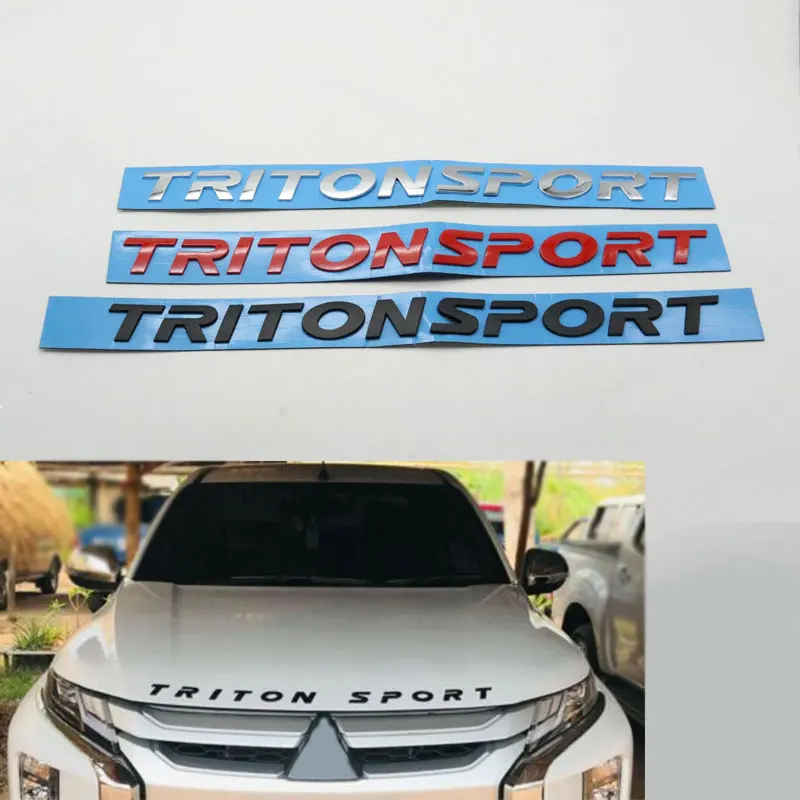 For Triton Sport TritonSport Front Hood Emblem Logo Script Badge Letter ...